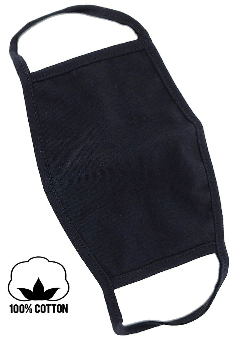 Black Face Covers-cotton – Accessory Fix LLC